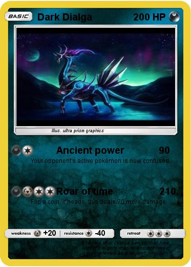 Pokémon Dark Dialga 268 268 - Ancient power - My Pokemon Card