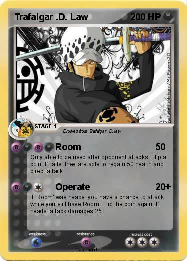 Pokémon Trafalgar D Law - Room - My Pokemon Card