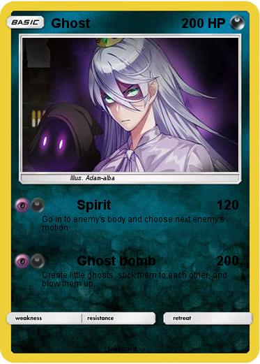 Pokémon Ghost 3274 3274 - Spirit - My Pokemon Card
