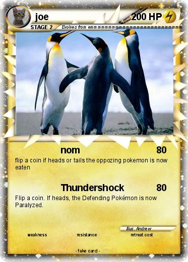 Pokémon joe 283 283 - nom - My Pokemon Card