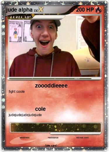 Pokémon jude alpha - zoooddieeee - My Pokemon Card