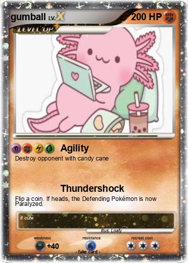 Pokémon gumball 1023 1023 - Agility - My Pokemon Card