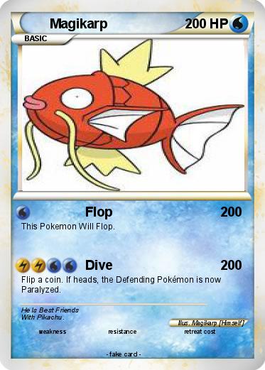 Pokémon Magikarp 933 933 - Flop - My Pokemon Card