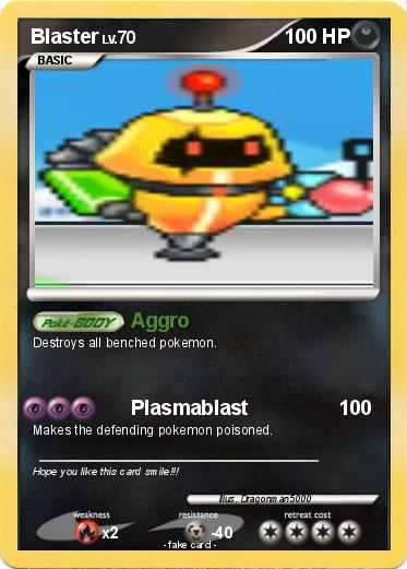 Pokémon Blaster 174 174 - Aggro - My Pokemon Card