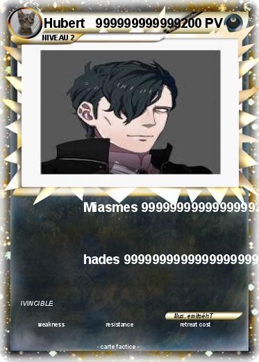 Pokémon Hubert 999999999999 999999999999 - Miasmes 9999999999999999 ...