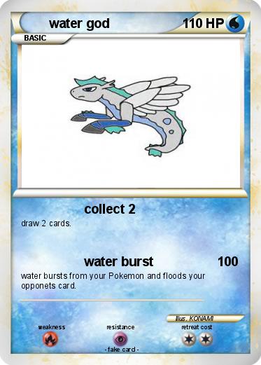 Pokémon water god 13 13 - collect 2 - My Pokemon Card
