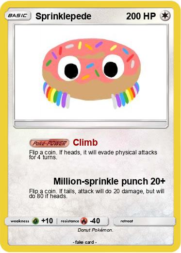 Pokémon Sprinklepede - Climb - My Pokemon Card