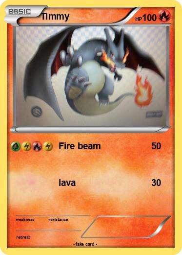 Pokémon Timmy 586 586 - Fire beam - My Pokemon Card