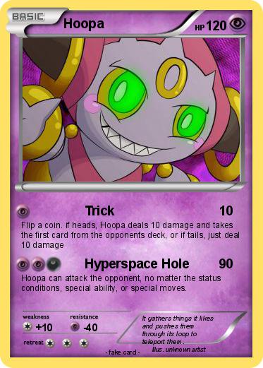 Pokémon Hoopa 42 42 - Trick - My Pokemon Card
