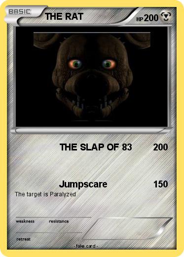 Pokémon THE RAT 7 7 - THE SLAP OF 83 - My Pokemon Card