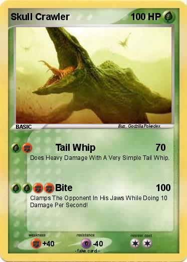 Pokémon Skull Crawler 11 11 - Tail Whip - My Pokemon Card