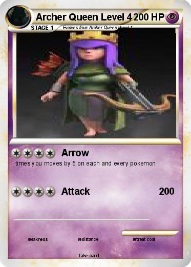 Pokémon Archer Queen Level 4 4 - Arrow - My Pokemon Card