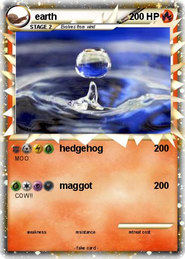 Pokémon earth 468 468 - hedgehog - My Pokemon Card