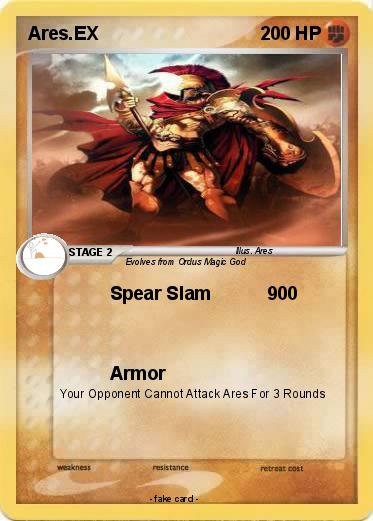 Pokémon Ares EX 2 2 - Spear Slam 900 - My Pokemon Card