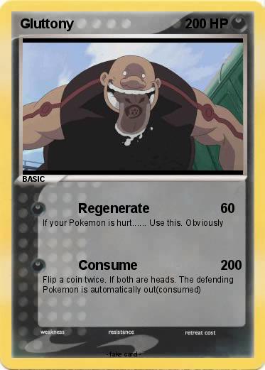Pokémon Gluttony 13 13 - Regenerate - My Pokemon Card
