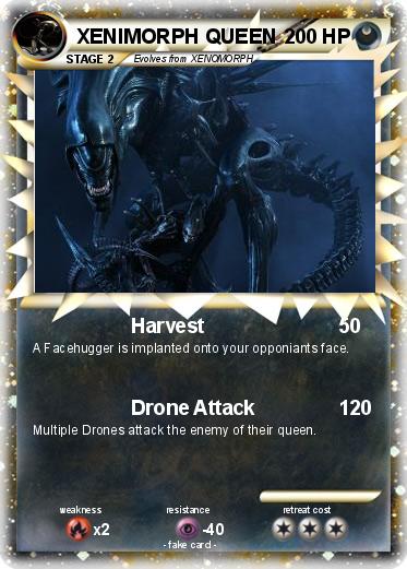 Pokémon XENIMORPH QUEEN - Harvest - My Pokemon Card
