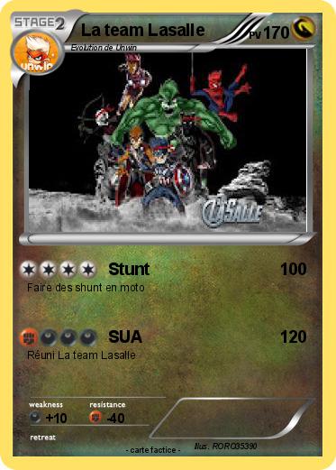 Pokémon La team Lasalle - Stunt - Ma carte Pokémon