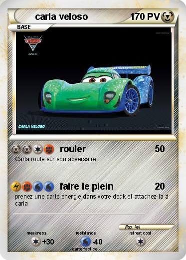 Pokémon carla veloso - rouler - Ma carte Pokémon