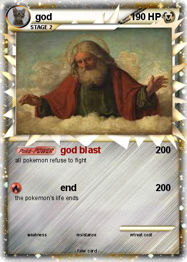 Pokémon god 668 668 - god blast - My Pokemon Card