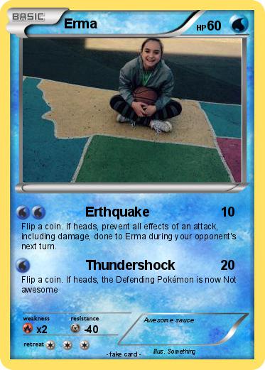 Pokémon Erma 1 1 - Erthquake - My Pokemon Card