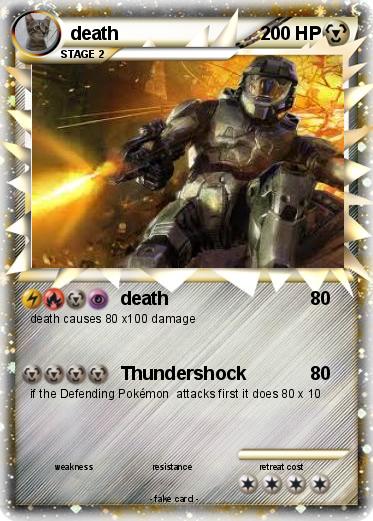 Pokémon death 1283 1283 - death - My Pokemon Card