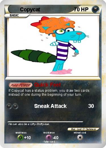 Pokémon Copycat 11 11 - Quick Feet - My Pokemon Card