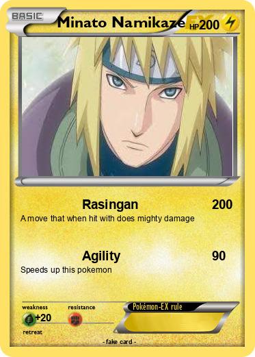 Pokémon Minato Namikaze 94 94 - Rasingan - My Pokemon Card