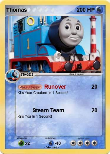 Pokémon Thomas 2377 2377 - Runover - My Pokemon Card