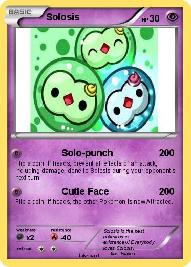 Pokémon Solosis 39 39 - Solo-punch - My Pokemon Card