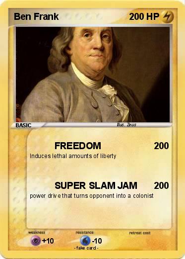 Pokémon Ben Frank 1 1 - FREEDOM - My Pokemon Card