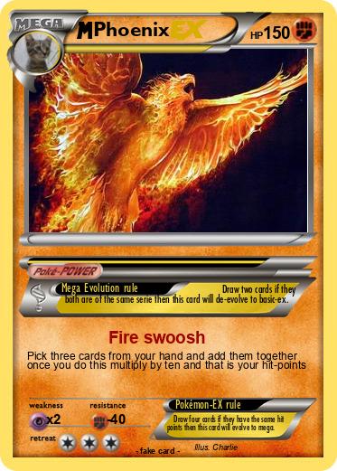 Pokémon Phoenix 1221 1221 - Fire swoosh - My Pokemon Card