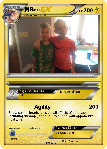 Pokémon Bro 176 176 - Agility - My Pokemon Card