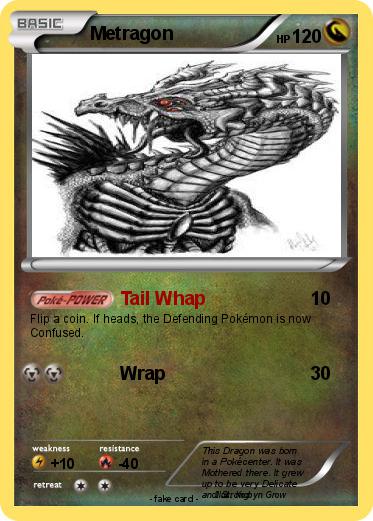 Pokémon Metragon - Tail Whap - My Pokemon Card
