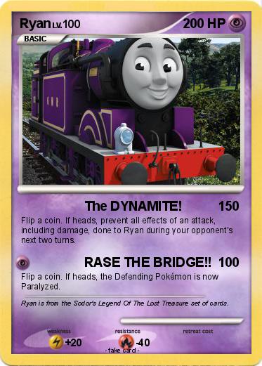 Pokémon Ryan 1062 1062 - The DYNAMITE! - My Pokemon Card