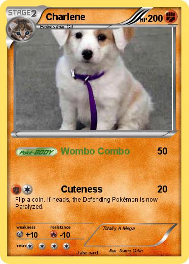 Pokémon Charlene 18 18 - Wombo Combo - My Pokemon Card
