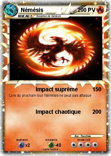 Pokémon Nemesis 55 55 - Impact suprême - Ma carte Pokémon