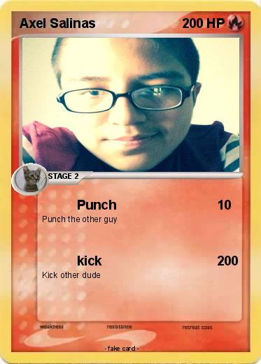 Pokémon Axel Salinas - Punch - My Pokemon Card