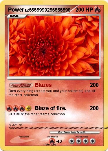 Pokémon Power 632 632 - Blazes - My Pokemon Card