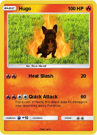 Pokémon Hugo 925 925 - Heat Slash - My Pokemon Card