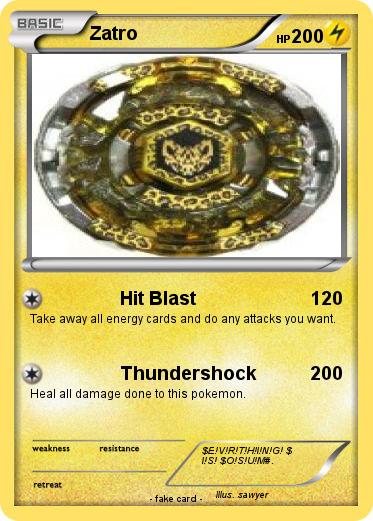 Pokémon Zatro - Hit Blast - My Pokemon Card