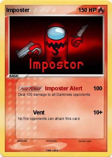 Pokémon Imposter 211 211 - Imposter Alert - My Pokemon Card