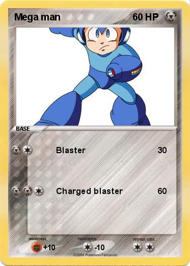 Pokémon Mega man 16 16 - Blaster - My Pokemon Card