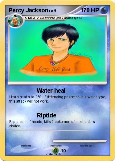 Pokémon Percy Jackson 395 395 - Water heal - My Pokemon Card