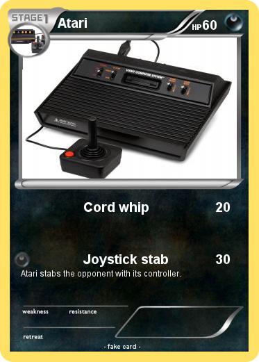 Pokémon Atari 21 21 - Cord whip - My Pokemon Card
