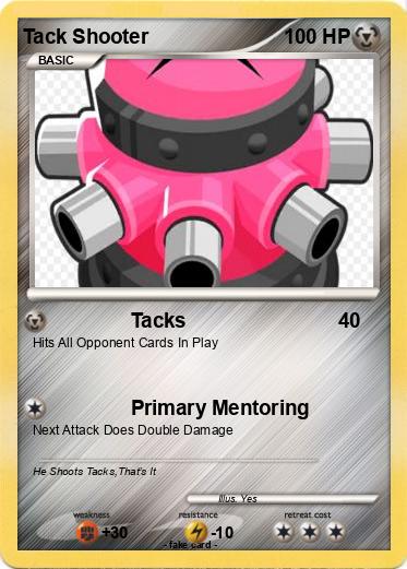 Pokémon Tack Shooter 13 13 - Tacks - My Pokemon Card