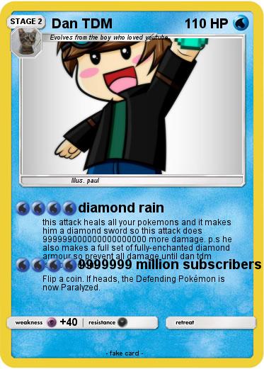 Pokémon Dan TDM 98 98 - diamond rain - My Pokemon Card