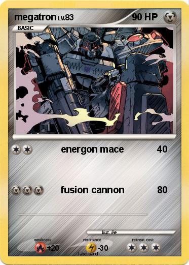 Pokémon megatron 439 439 - energon mace - My Pokemon Card