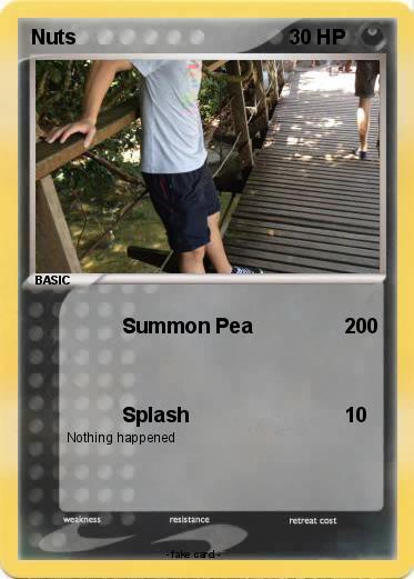 Pokémon Nuts 29 29 - Summon Pea - My Pokemon Card