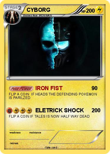 Pokémon CYBORG 189 189 - IRON FIST - My Pokemon Card