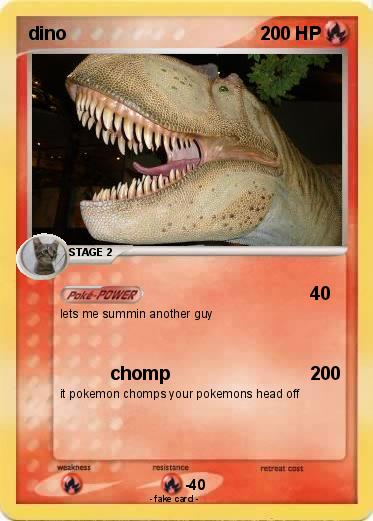 Pokémon dino 644 644 - chomp - My Pokemon Card